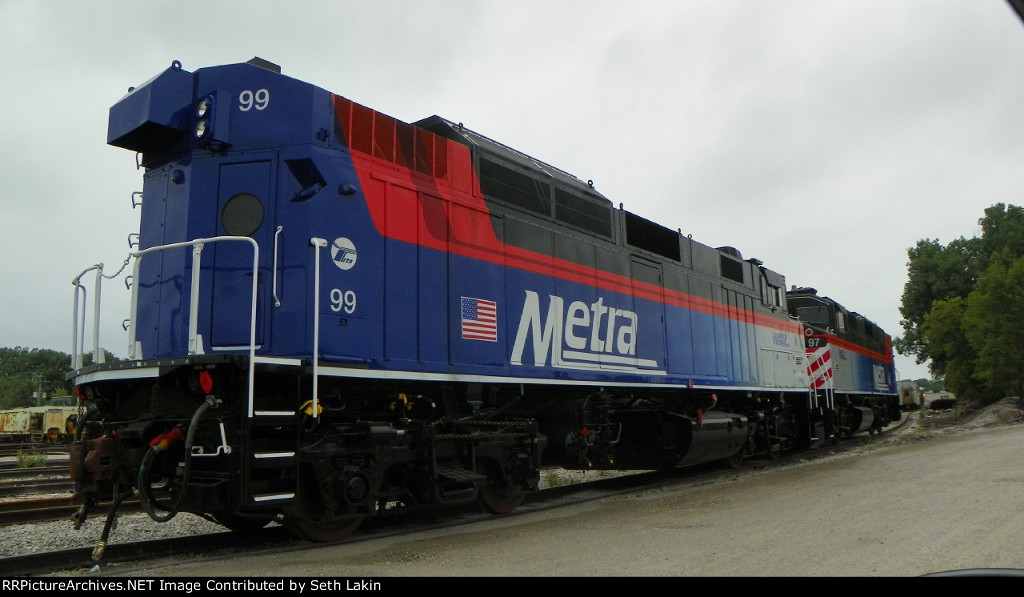 METX 99 with separate CAT HEP and EM2000 electronics, now designated a F59PH-3